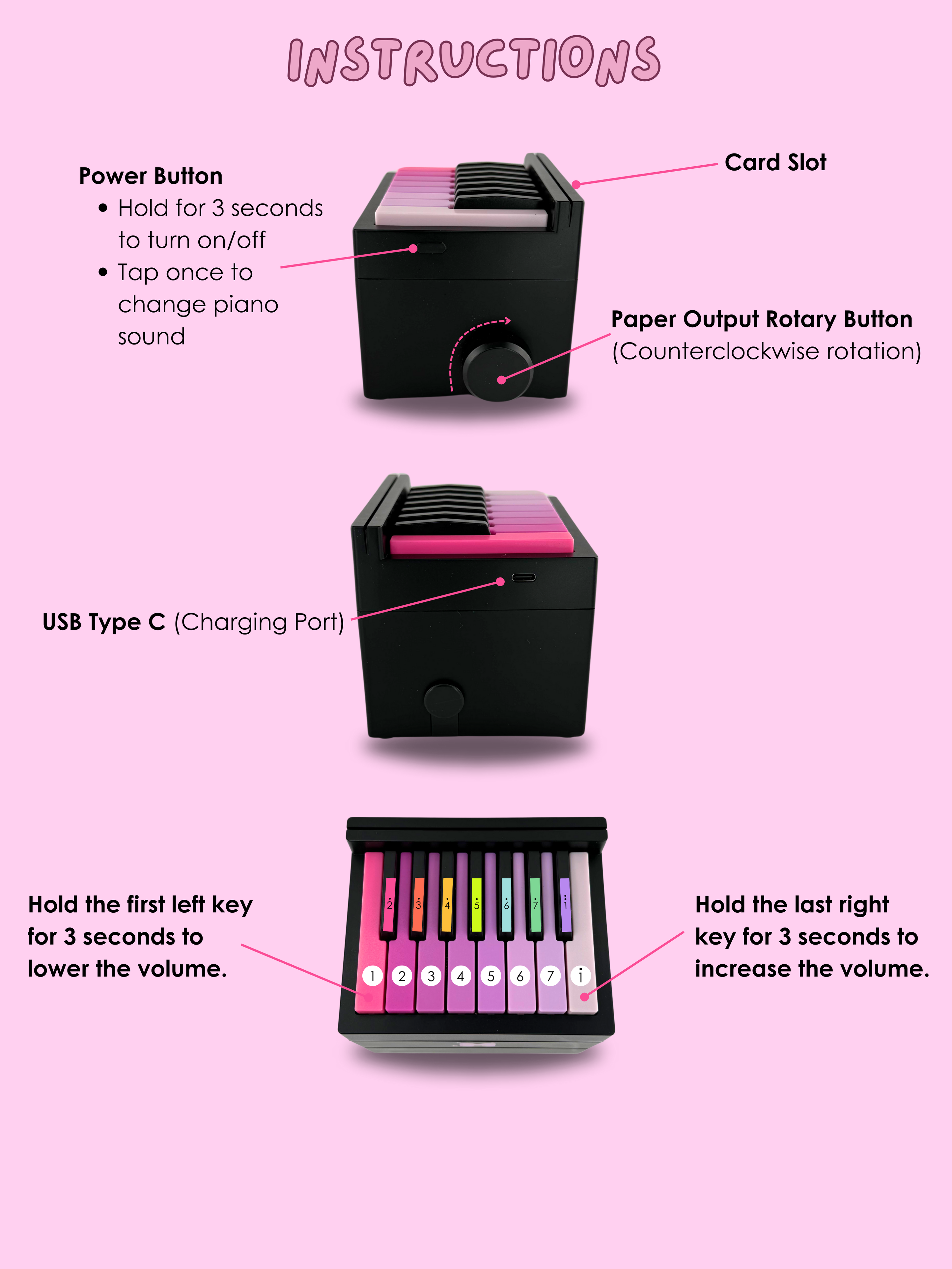 BLACKPINK Piano Calendar 2026 – MyMiniMelody